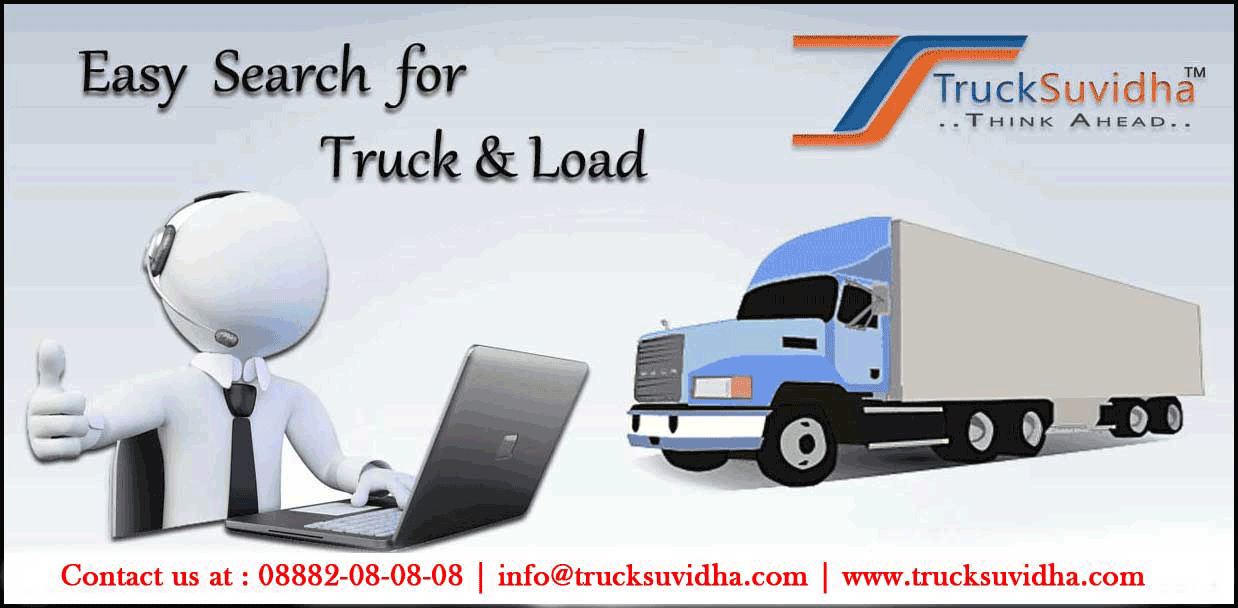 Book Trucks Online | Book Loads Online | TruckSuvidha